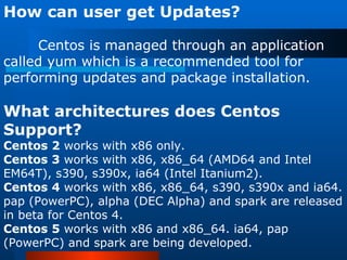 Centos operating system | PPT