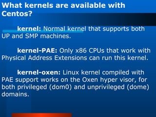 Centos operating system | PPT