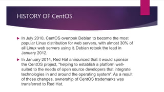 CentOS Operating System Presentation (Southeast University) | PPT