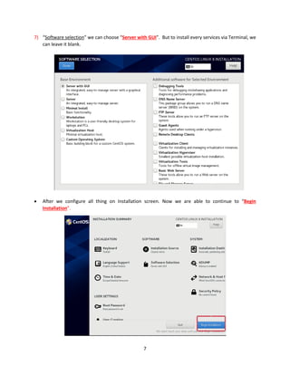 CentOS Server Gui Initial Configuration | PDF