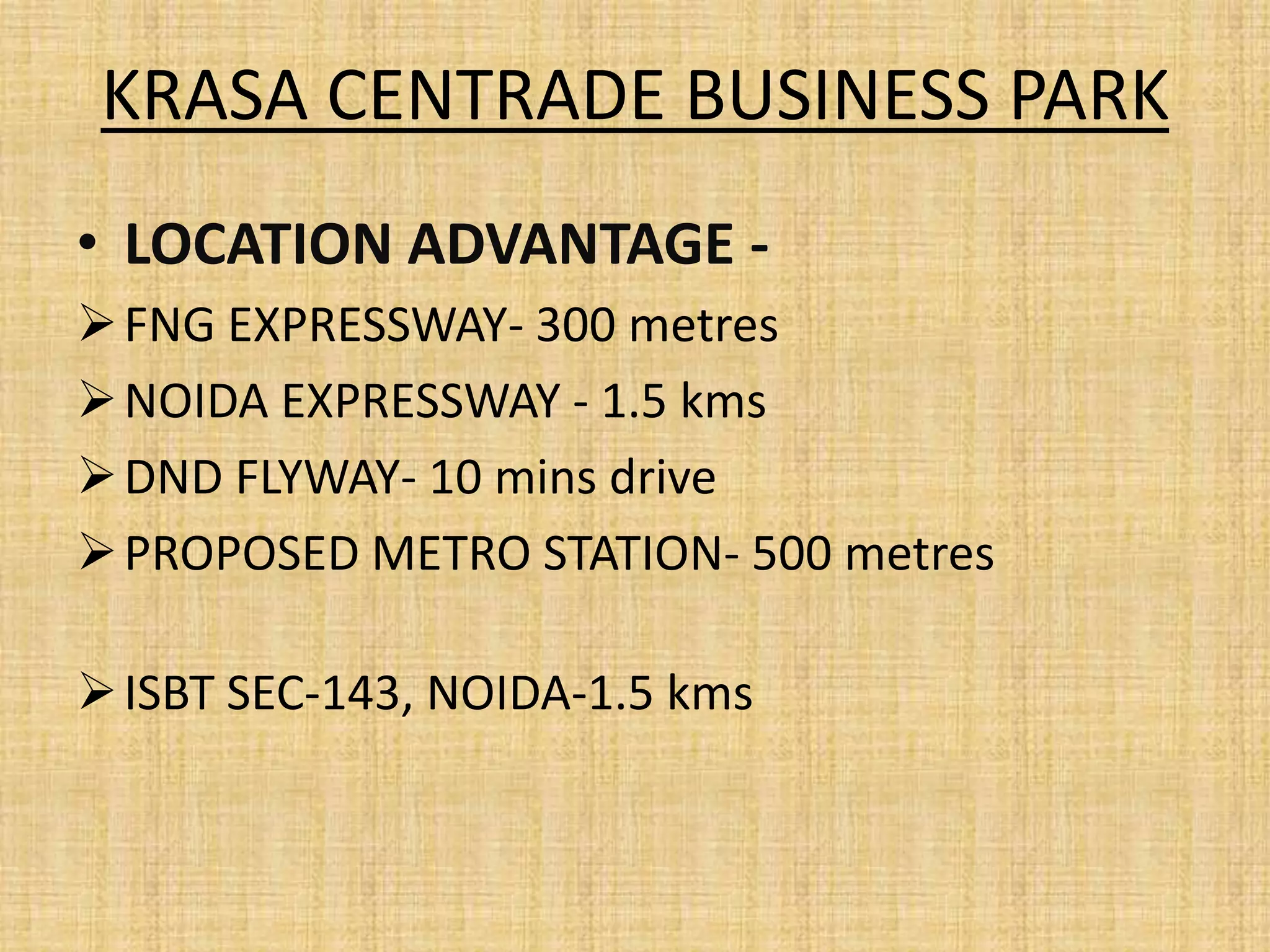 Centrade business park | PPTX