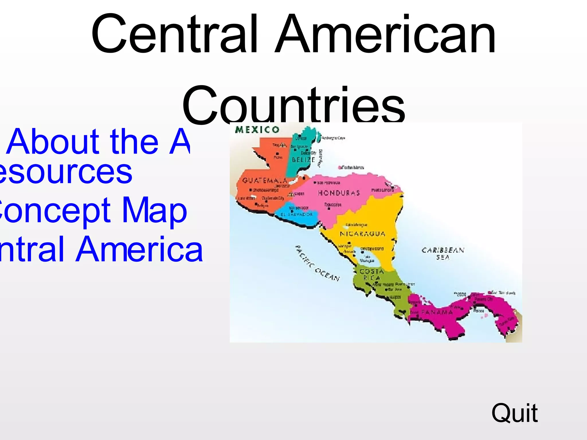 Central America Powerpoint | PPT