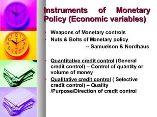 Central Banking (RBI) | PPT
