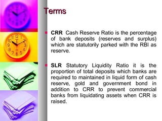 Central Banking (RBI) | PPT