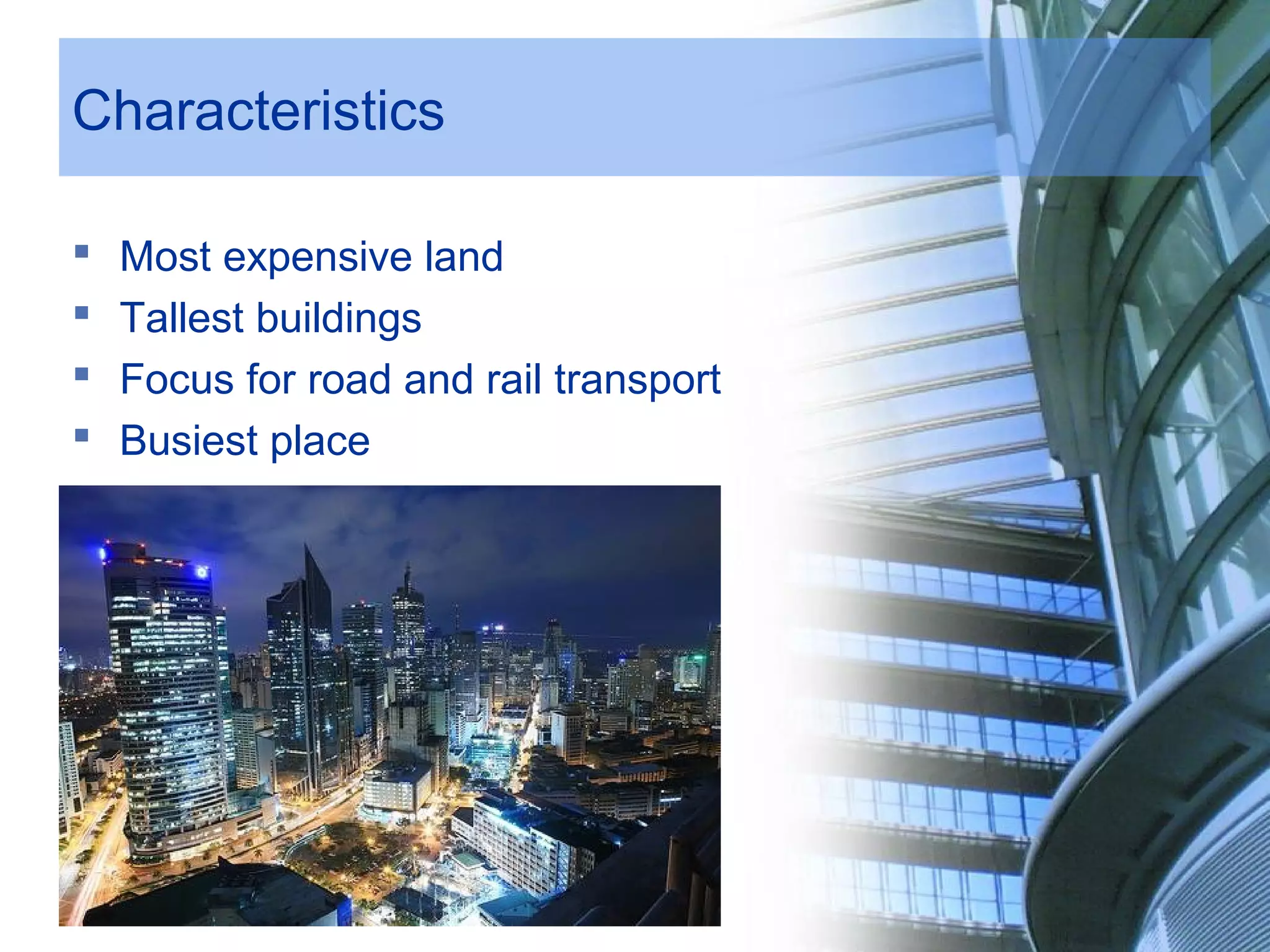 Central Business District (CBD) | PPT