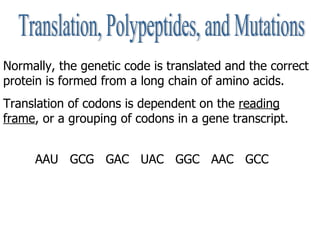 Central Dogma and Protein Synthesis | PPT