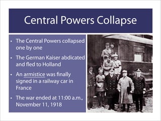 Central Powers Collapse | PPT