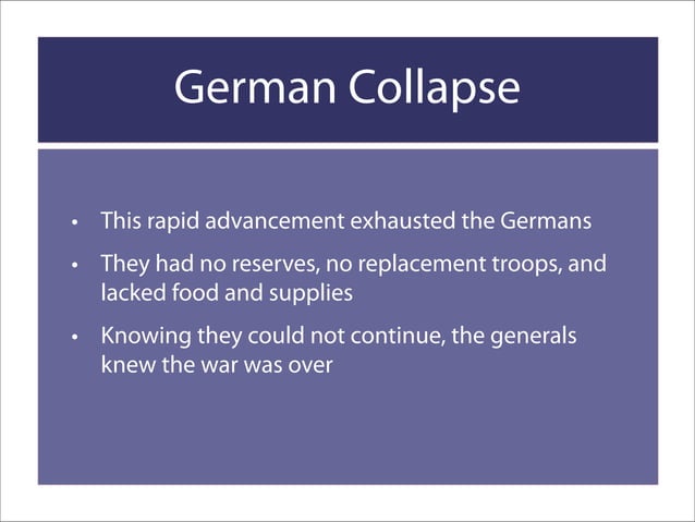 Central Powers Collapse | PPT