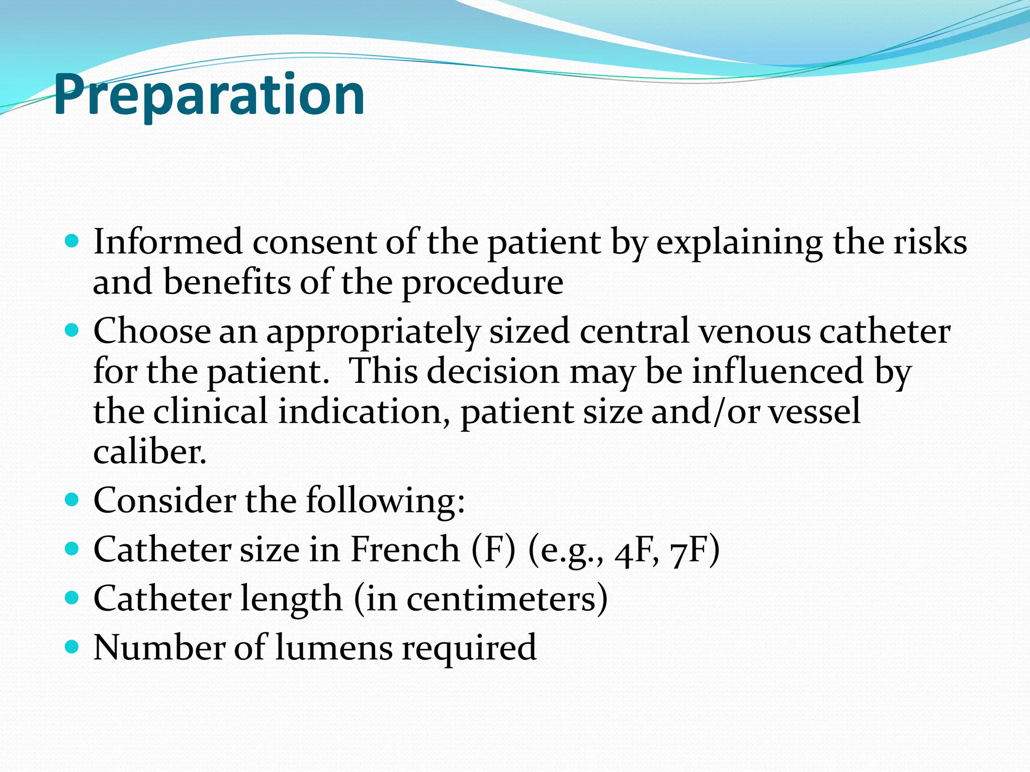 Central-Venous-Catheterization.pdf presentation | PDF