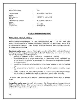 Overview and Maintenanaces of HVAC system | PDF