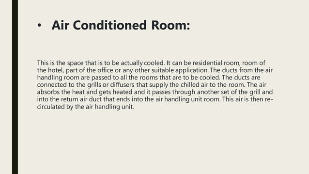 Central Air Conditioning Systems | PDF