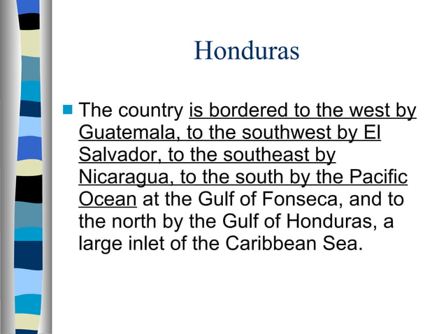 Central america geography | PPT | South America Travel | Travel Locations