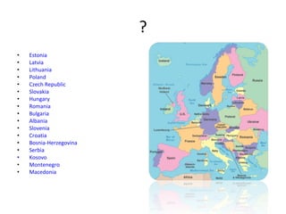 Central and eastern europe | PPT