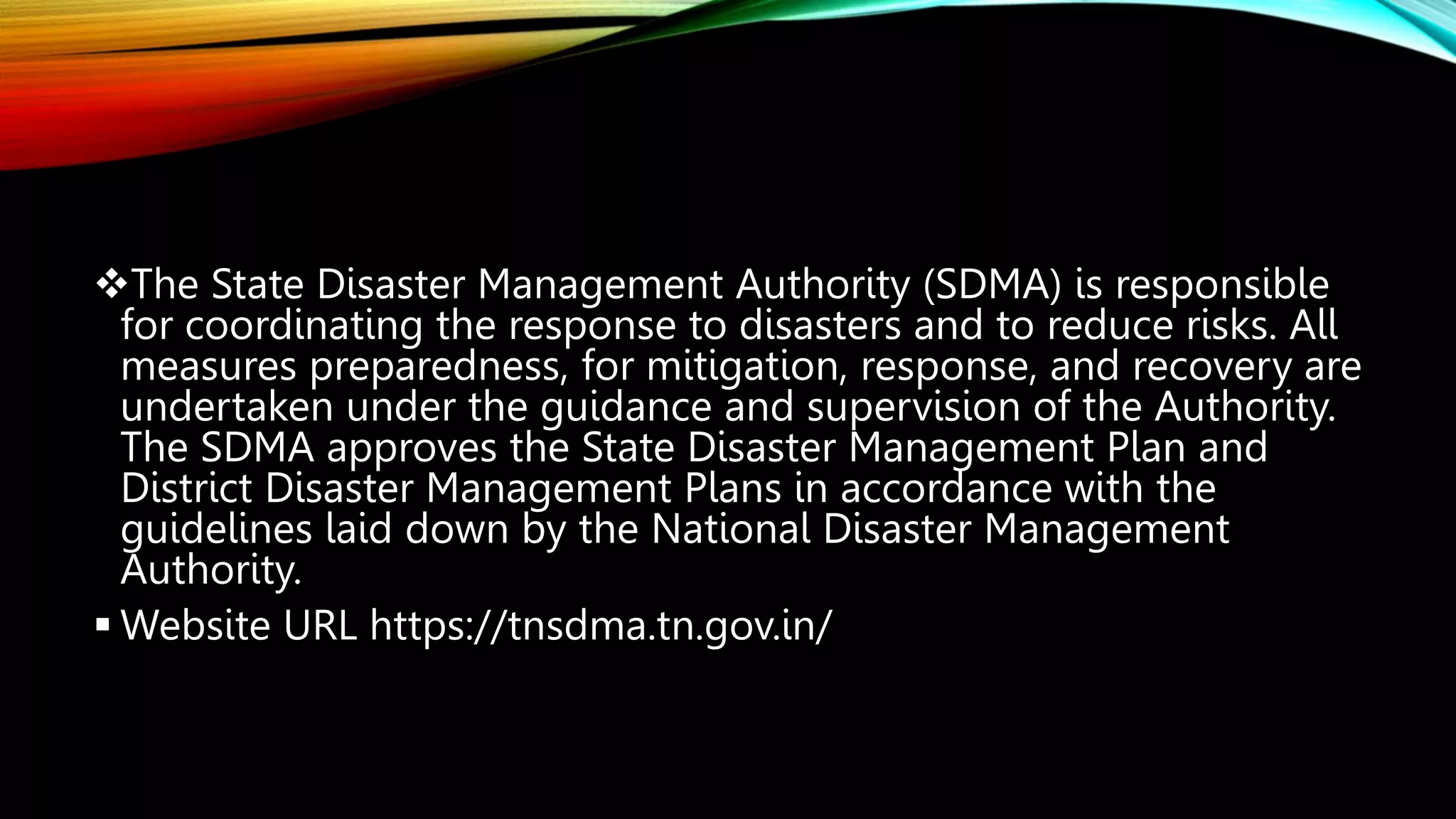 CENTRAL AND STATE ADMINISTRATION IN DISASTER MANAGEMENT.pptx