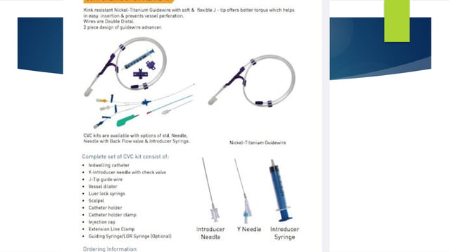 central and arterial line in medicine .pptx | First Aid | Injuries