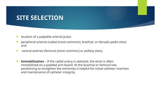 central and arterial line in medicine .pptx