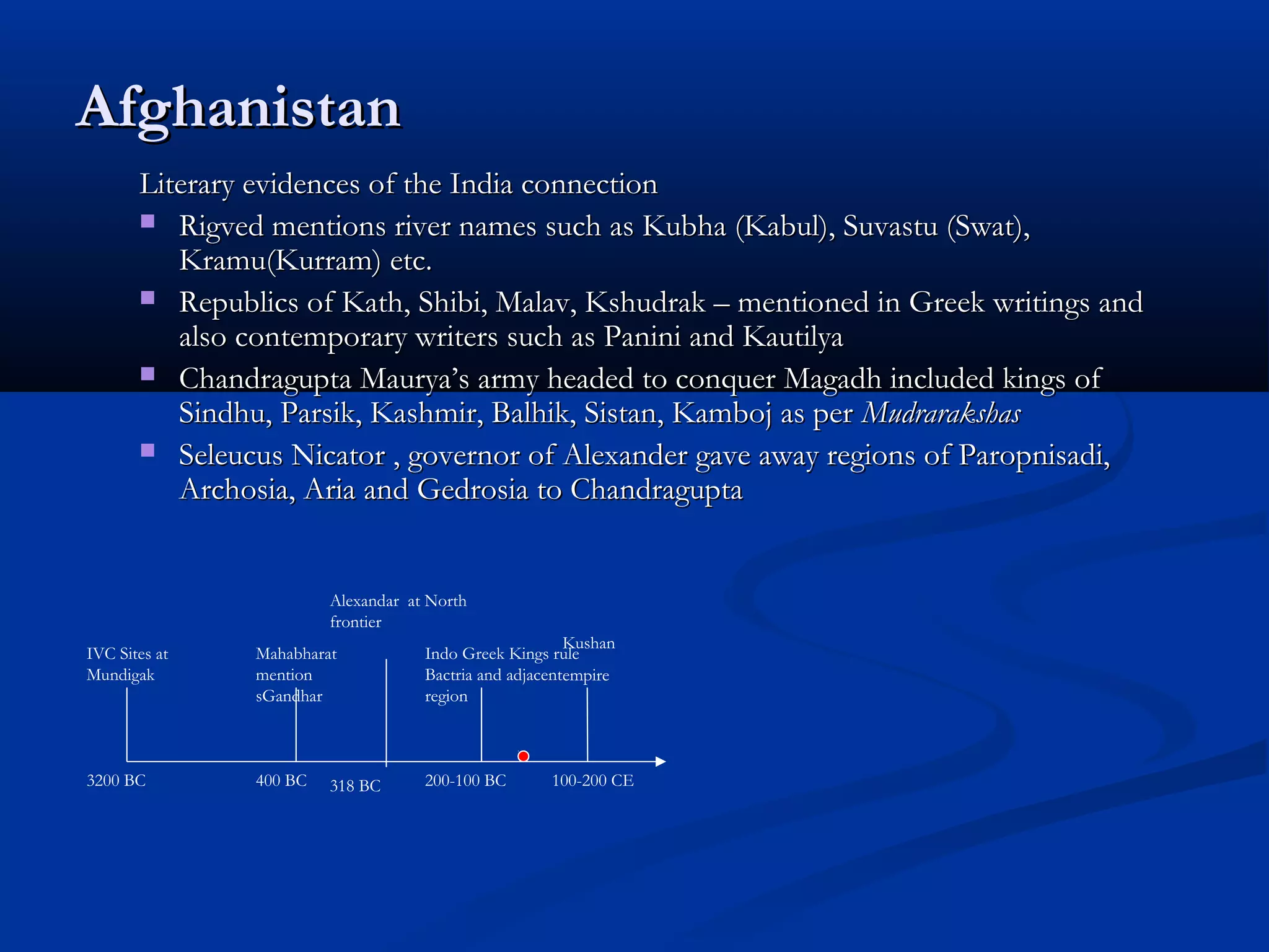 Central Asia in relation with India - Historical Perspective | PPS