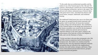 Central asian architecture/Timurid architecture | PPTX