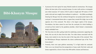 Central asian architecture/Timurid architecture | PPTX