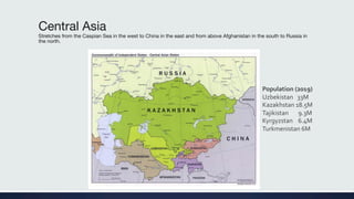 Central Asia Landforms