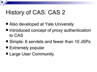 Central Authentication Service | PPT