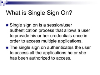 Central Authentication Service (CAS).ppt
