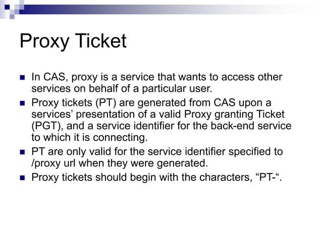 Central Authentication Service (CAS).ppt