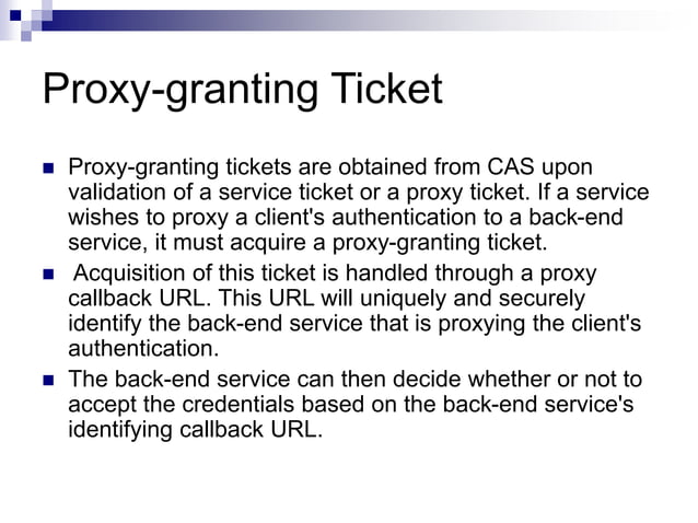 Central Authentication Service (CAS).ppt
