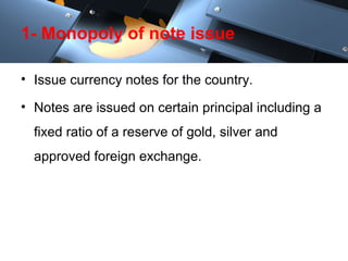 Central bank | PPT