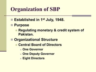 Intro to State Bank of Pakistan (SBP).ppt
