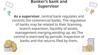 Introduction to Central Bank and its Functions | PPTX