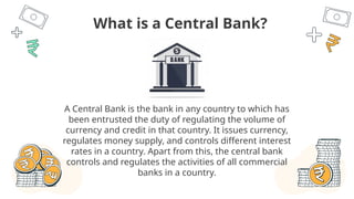 Introduction to Central Bank and its Functions | PPTX