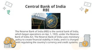 Introduction to Central Bank and its Functions | PPTX
