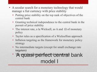 Francesco Papadia: Central Banking in turbulent times | PPT