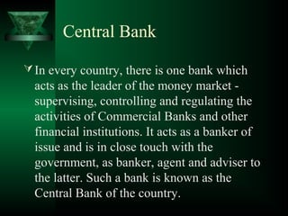 central Bank project....pdf class 12 project | PDF