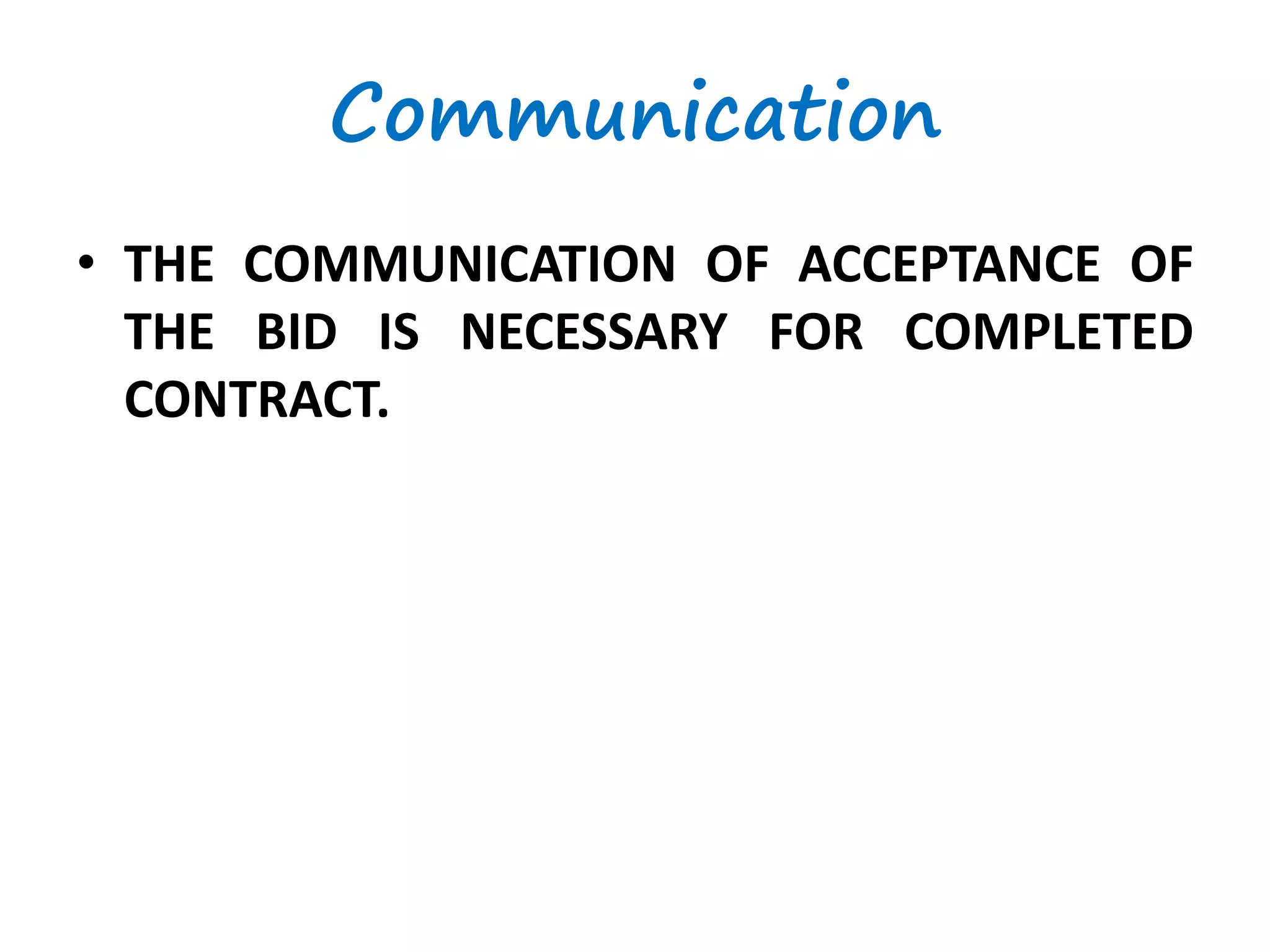 Tendering, Contract and Execution | PPTX