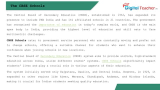 Central Board of Secondary Education (CBSE) Schools - Digital Teacher.pptx