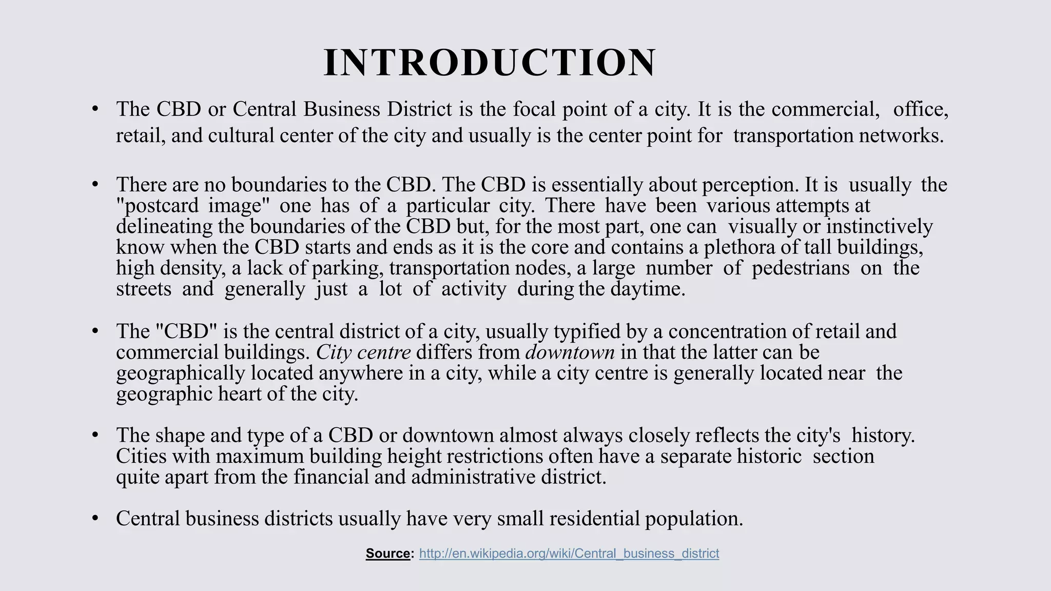 Central business district | PDF