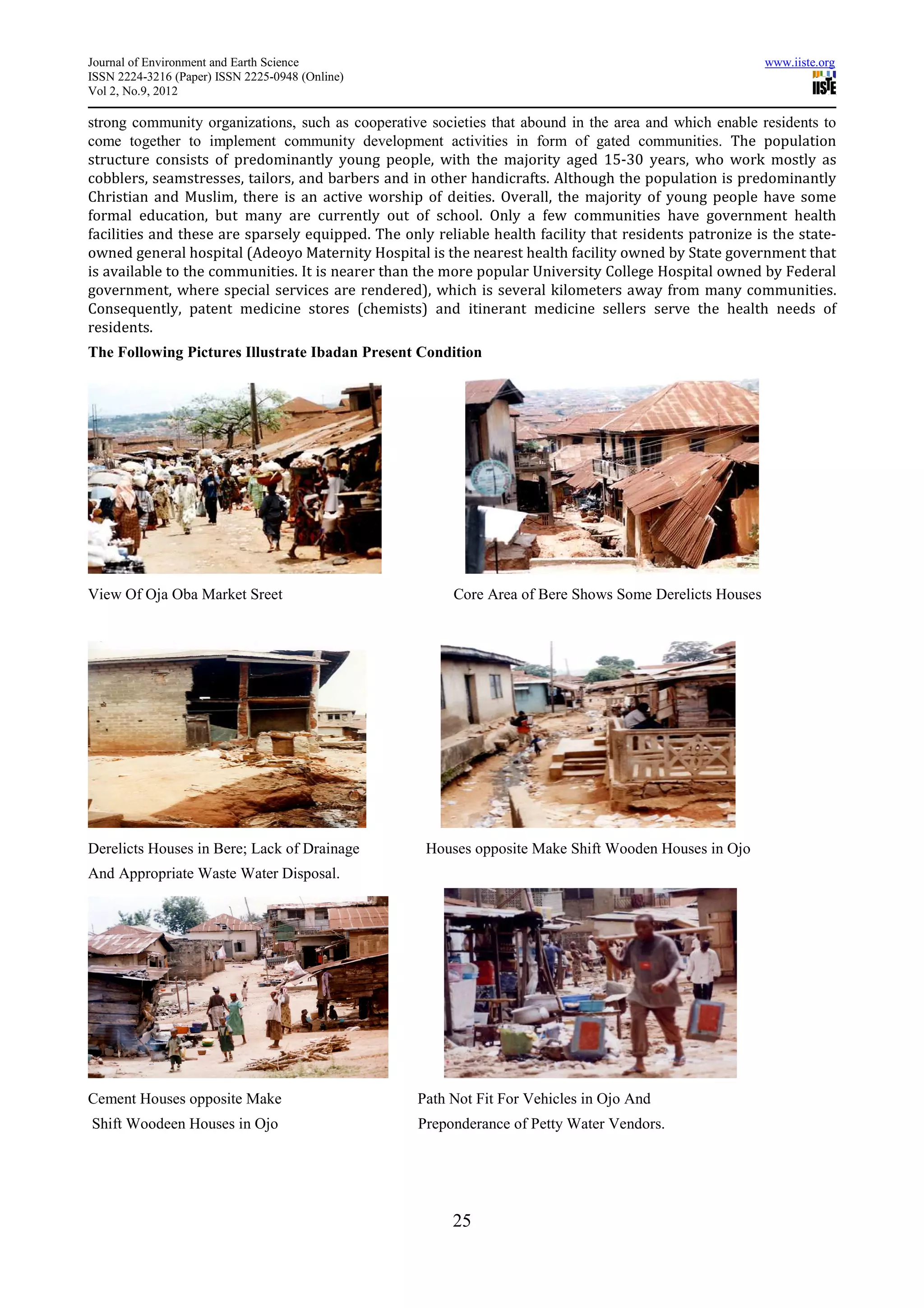 Central city slums, a case study of | PDF