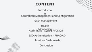 Central Cockpit The Ultimate Solution for Centralized Management and ...