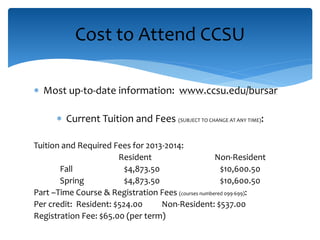 Central connecticut state university graduate studies pdf | PPT