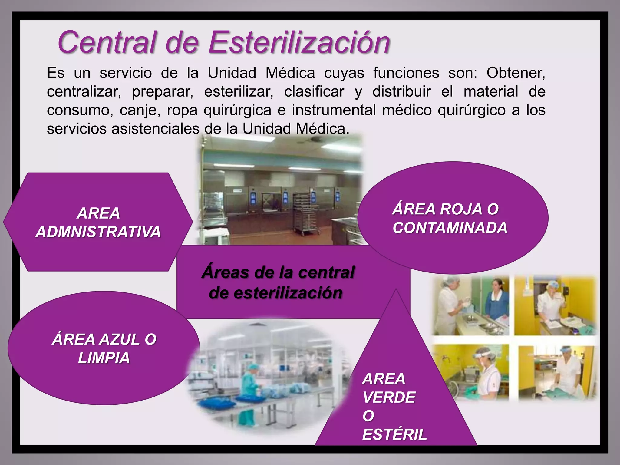 Central de esterilizacion | PPTX
