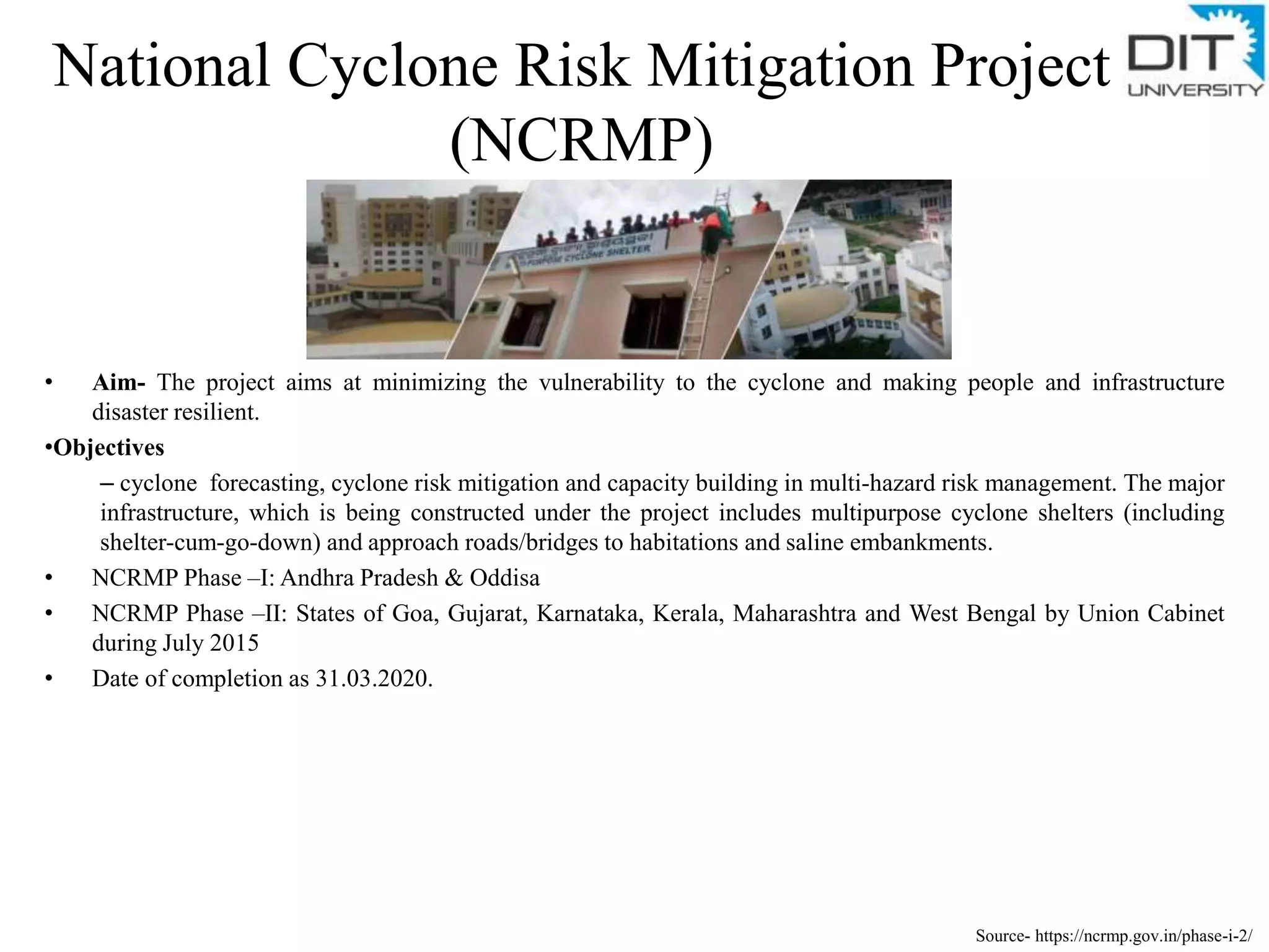 Central Disaster Management and Mitigation Schemes .pptx