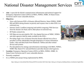 Central Disaster Management and Mitigation Schemes .pptx | Business ...