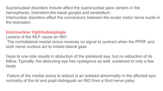 Central Disorders of Ocular Motility.pptx