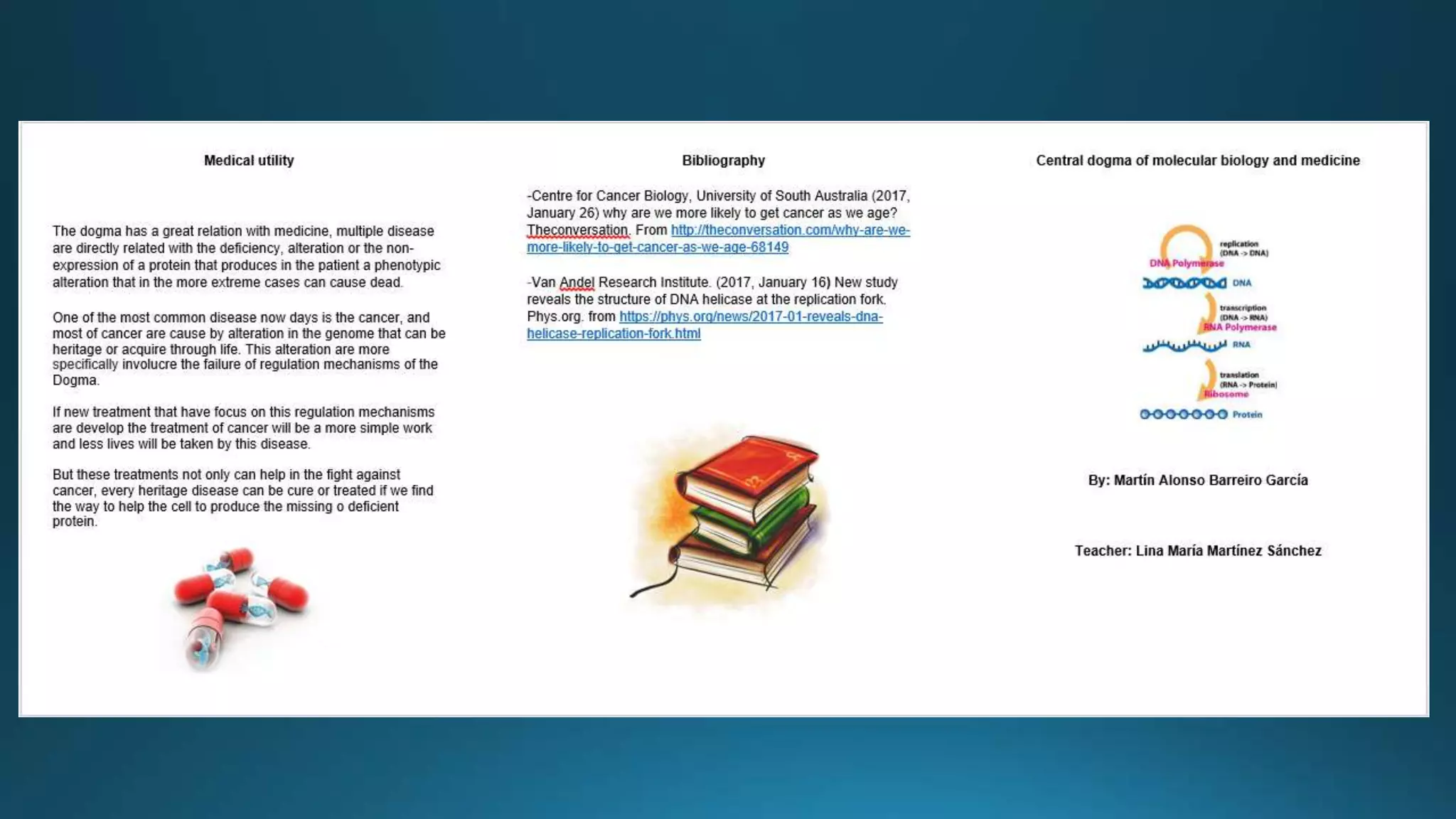 Central dogma of molecular biology | PPTX