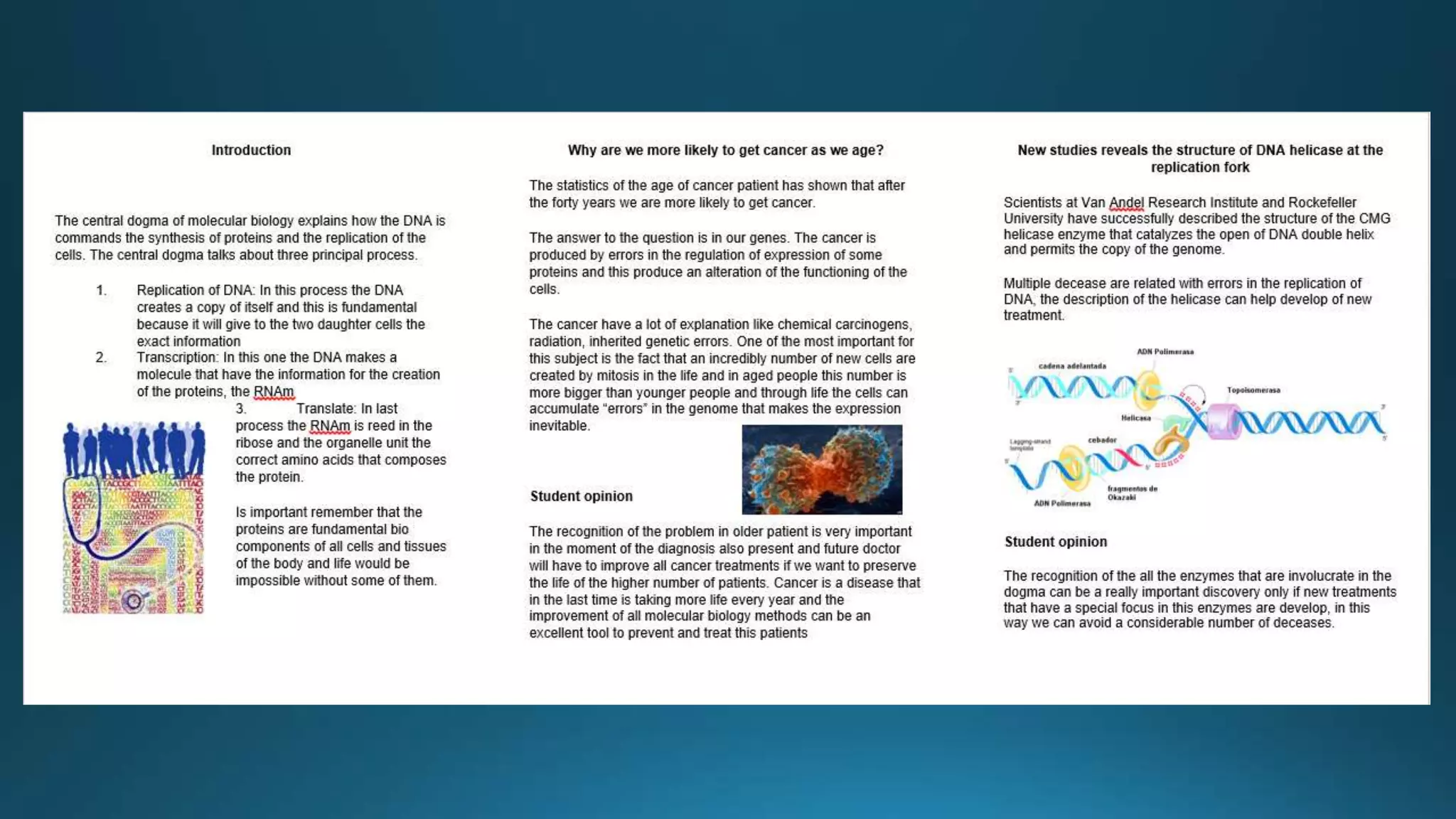Central dogma of molecular biology | PPTX