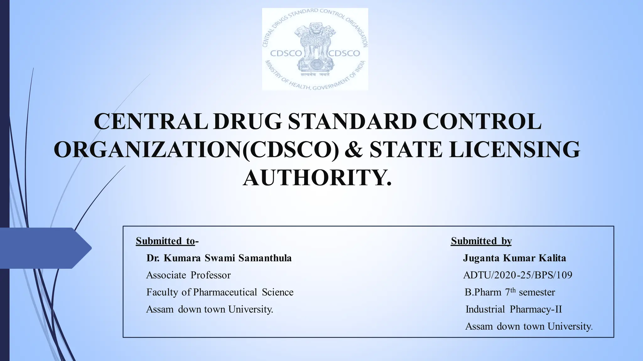 CENTRAL DRUG STANDARD CONTROL ORGANIZATION(CDSCO).pdf