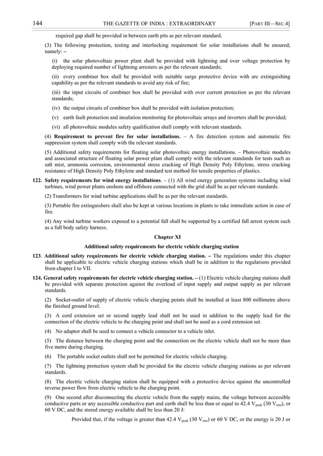 Central Electricity Authority (Measures relating to Safety and Electric ...