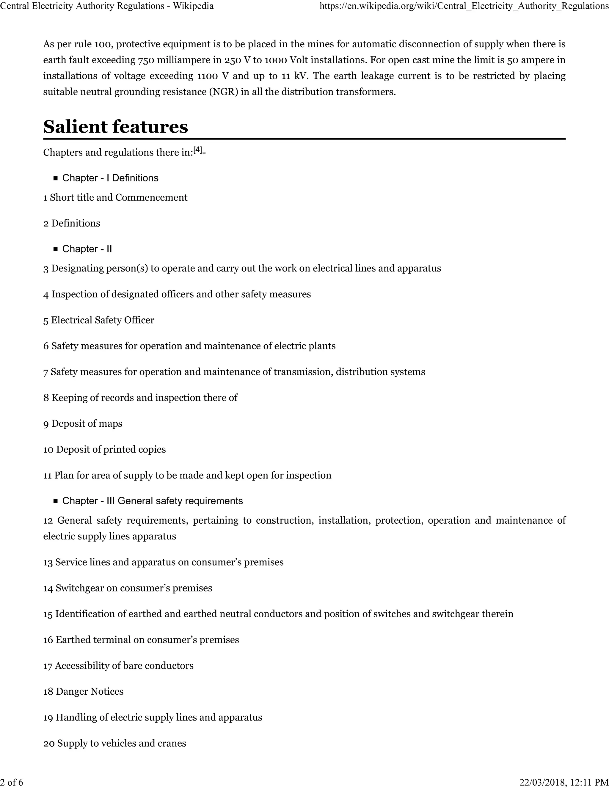 Central electricity authority regulations wikipedia | PDF